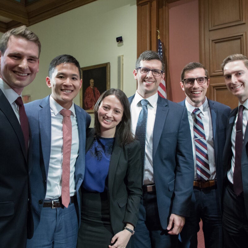 Chief Justice Roberts returns to Harvard Law for the Ames Competition - Harvard Law School ...