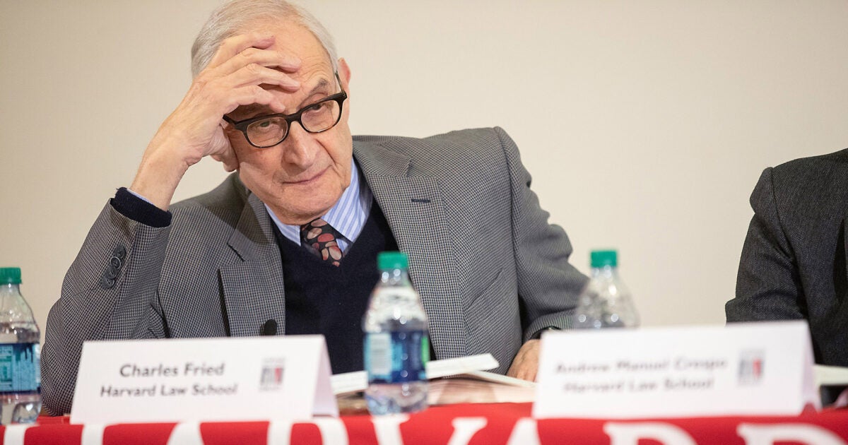 Judges and their toughest cases - Harvard Law School | Harvard Law School