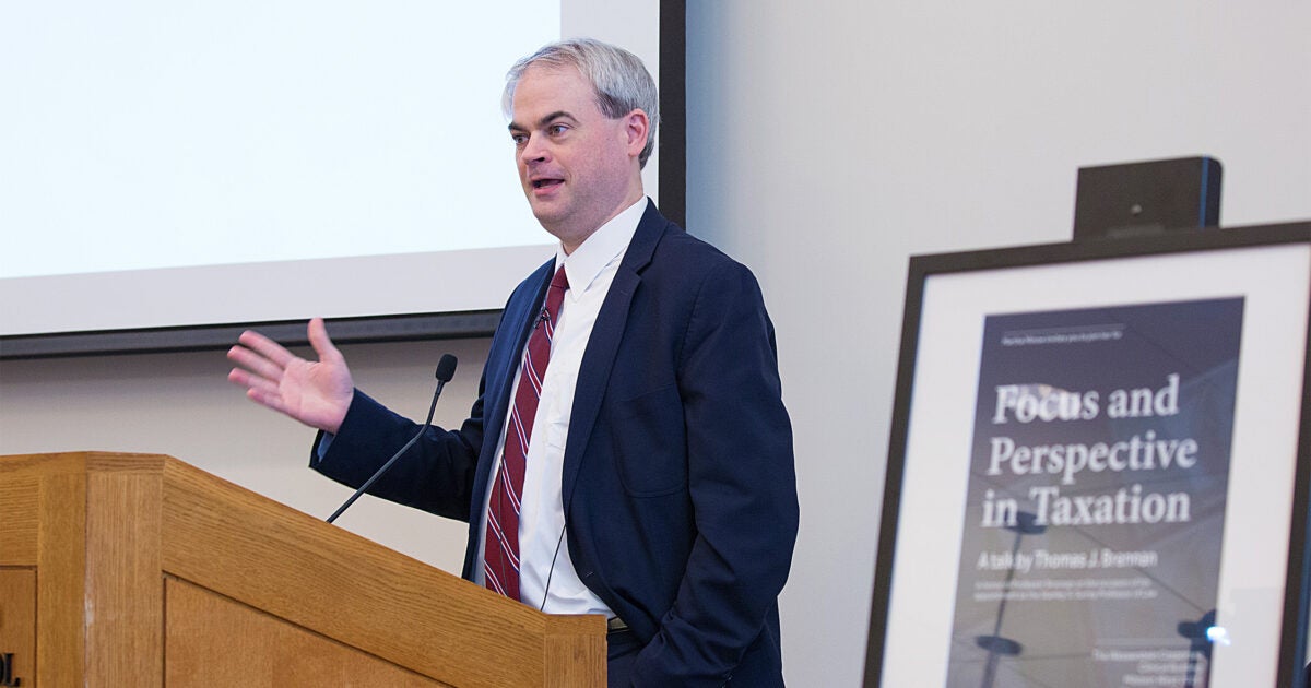 Focus and Perspective in Taxation: Tom Brennan receives the Stanley S ...