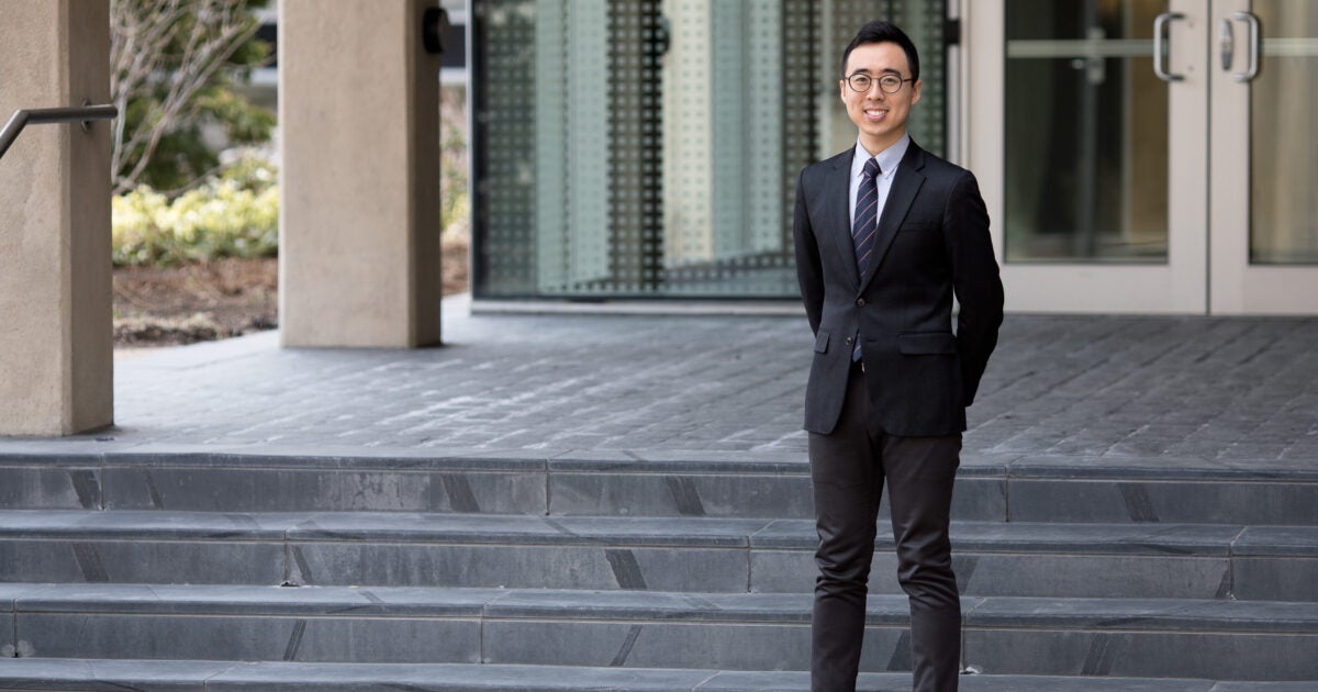 An advocate for children, Michael Jung ’18 has taken a wide view ...