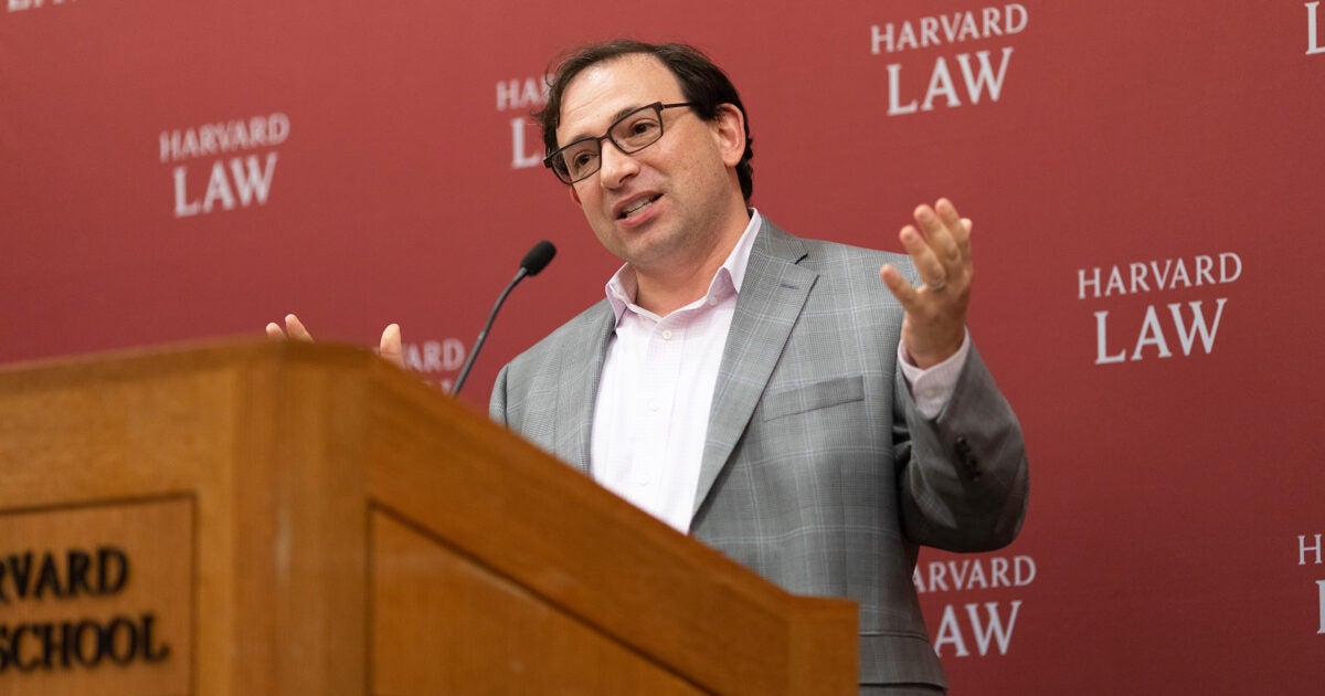 In chair lecture, Stephenson explores corruption and its impact ...