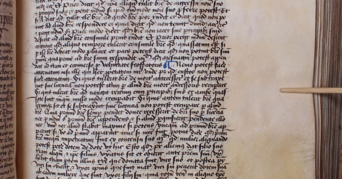 What precedes precedent? Hint: The answer goes back to the 13th century ...