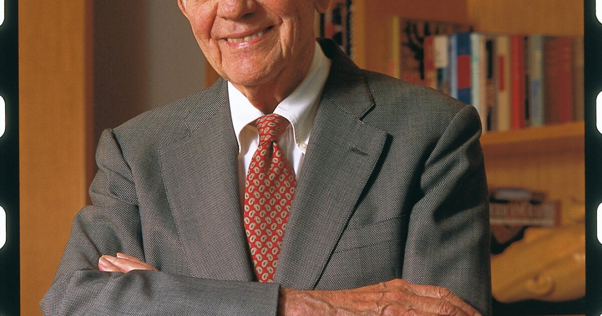 A Conversation with Bernard Koteen '40 - Harvard Law School | Harvard ...