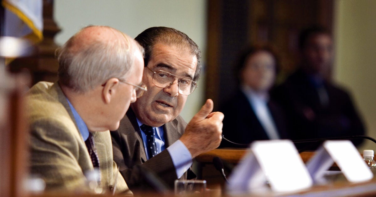 Harvard Law School reflects on the legacy of Justice Scalia - Harvard ...