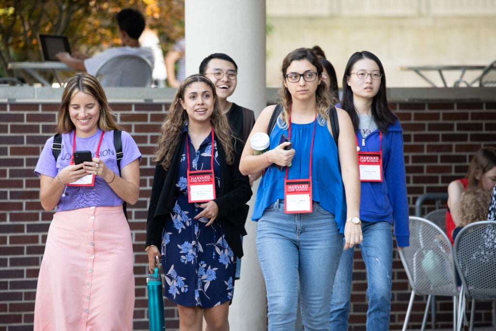 Welcoming new students - Harvard Law School | Harvard Law School
