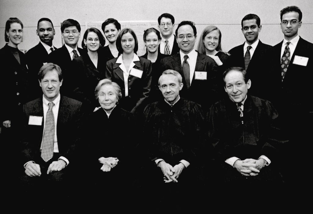1998 Ames Moot Court Competition - Harvard Law School | Harvard Law School