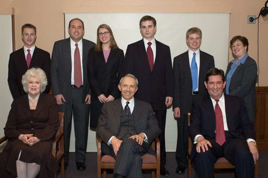 2005 Ames Moot Court Competition - Harvard Law School | Harvard Law School