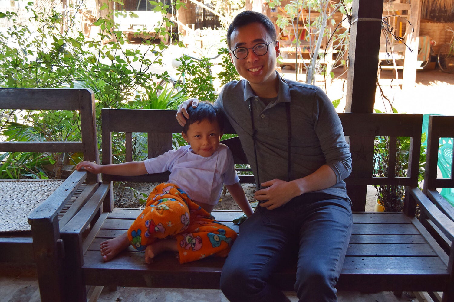 An advocate for children, Michael Jung ’18 has taken a wide view ...