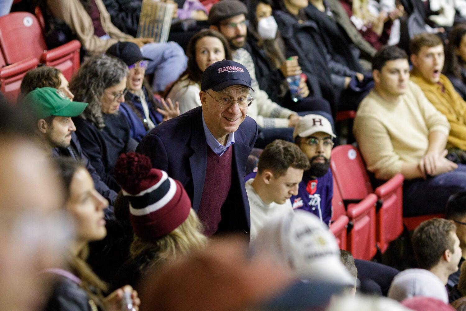 Score! Harvard Law cheers on Harvard hockey - Harvard Law School ...