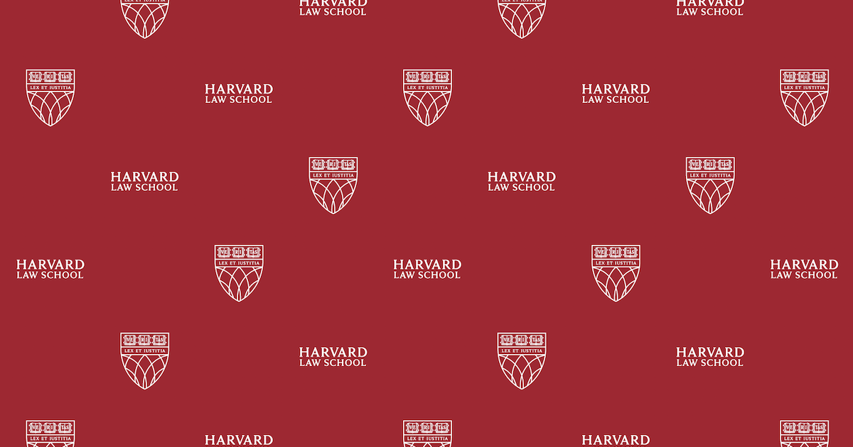 Video and Audio - Harvard Law School | Harvard Law School
