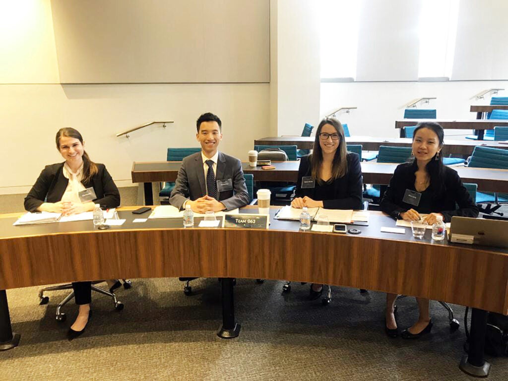 Harvard Team wins North American Round of the John J. Jackson Moot ...