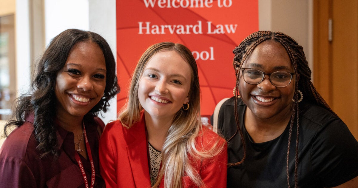 ‘Future Leaders’ find community and connection at Harvard Law - Harvard ...