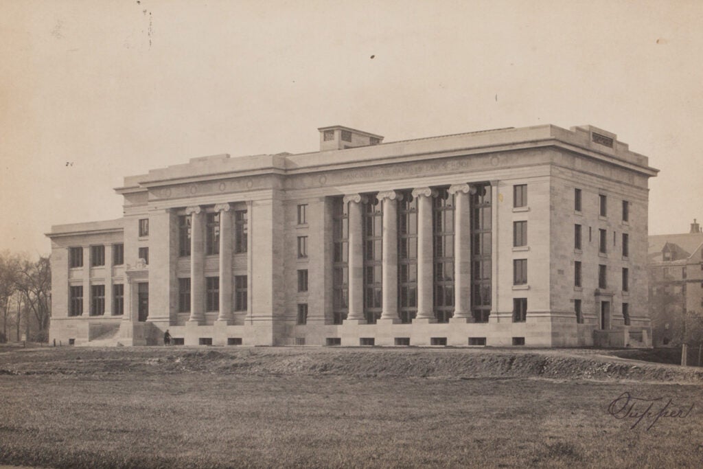Then & Now: Langdell Hall - Harvard Law School | Harvard Law School