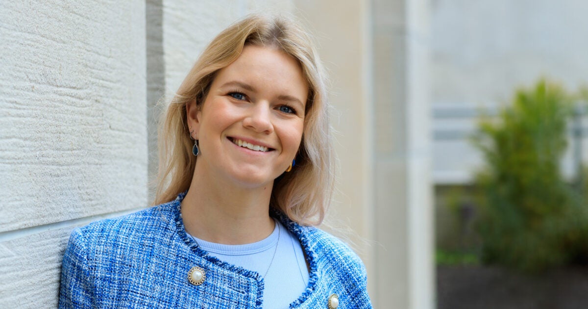 Former aspiring aviation officer Rachel Anderson J.D./M.B.A. ’26 is ...