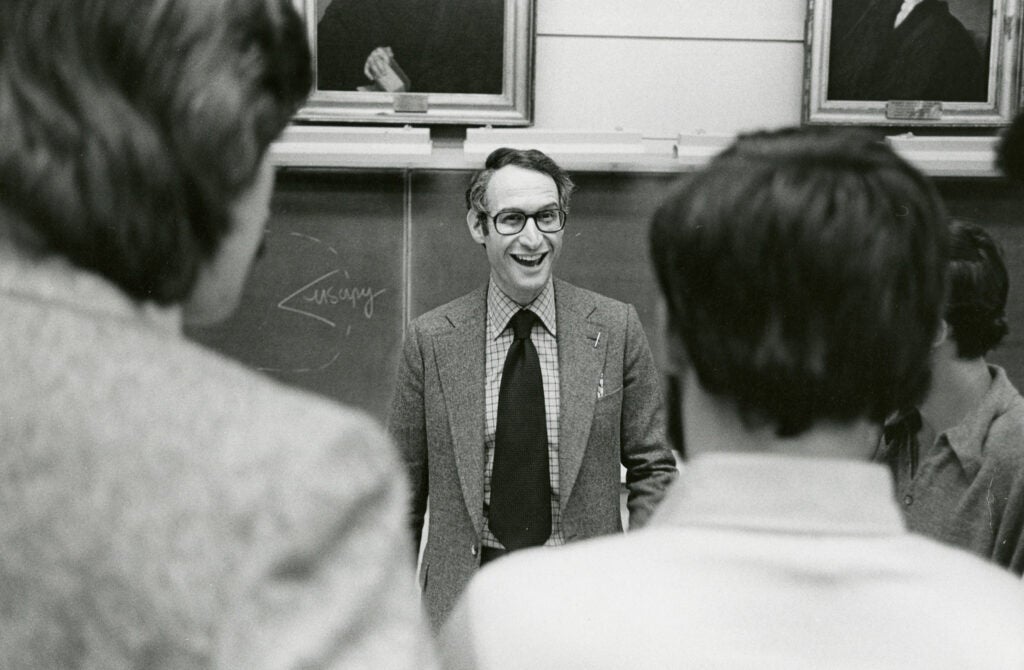 Charles Fried: 1935-2024 - Harvard Law School | Harvard Law School