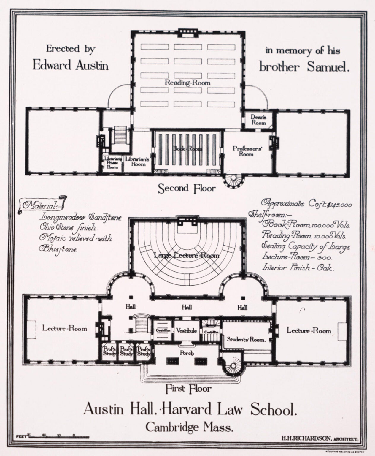 Then & Now: Austin Hall - Harvard Law School | Harvard Law School