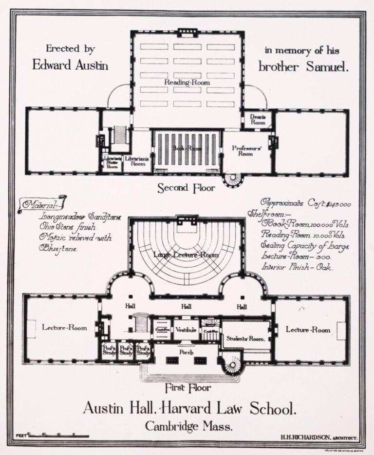Then & Now: Austin Hall - Harvard Law School | Harvard Law School