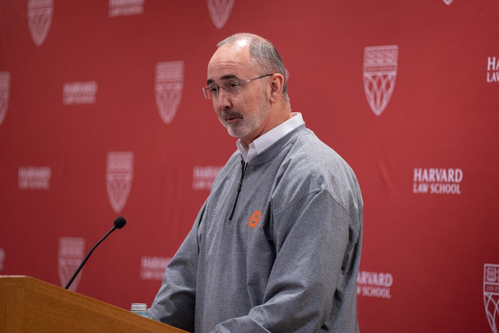 United Auto Workers leader Shawn Fain delivers keynote at Harvard Trade ...