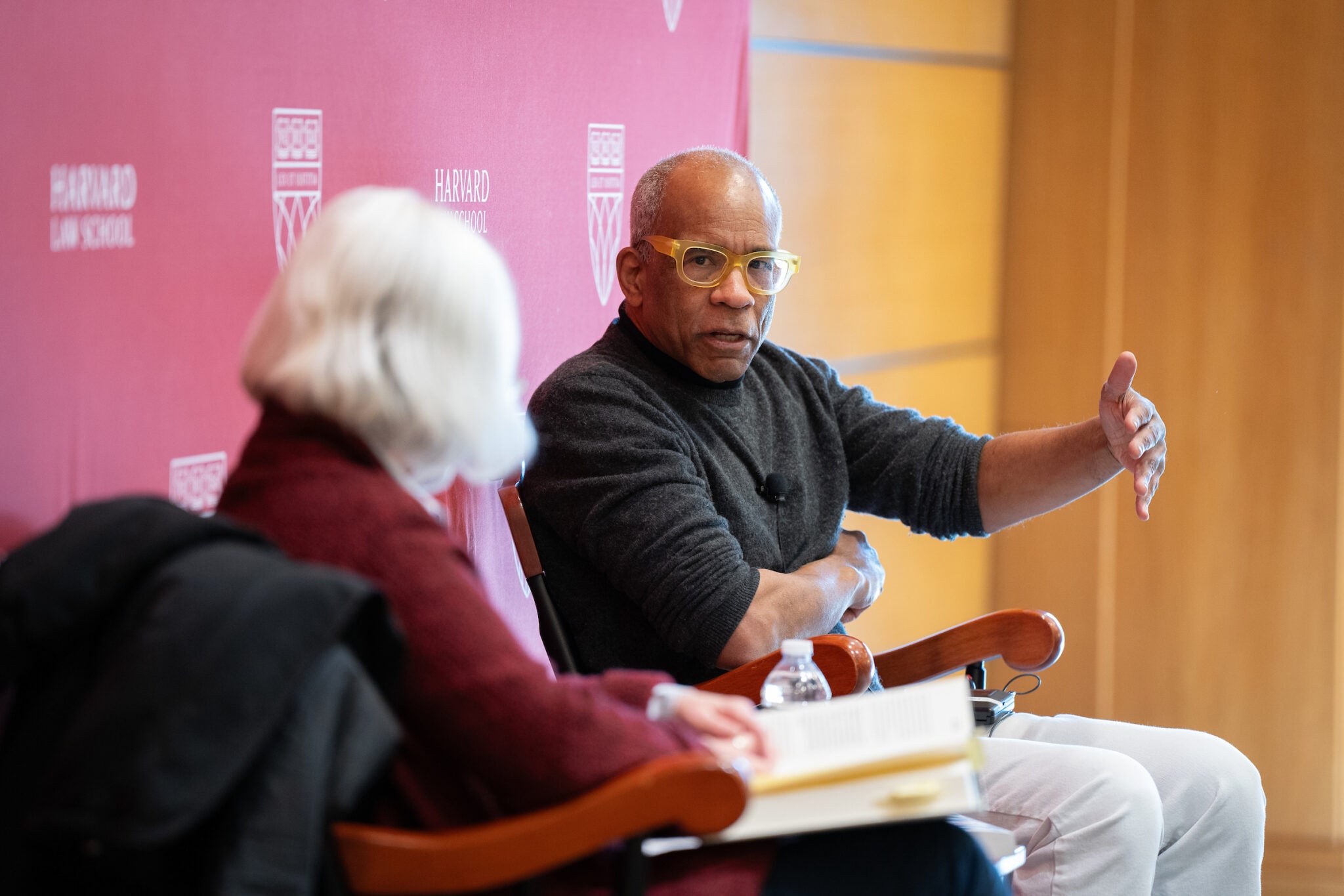 At a Harvard Law Library book talk, Kennedy revisits ‘Say it Loud ...