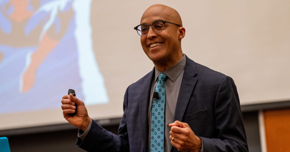 In his Last Lecture, Jenkins urges empathy, leading with values ...