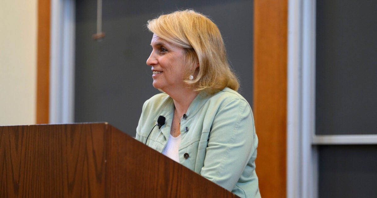 Follow your passions, even when things are tough, says Block - Harvard ...