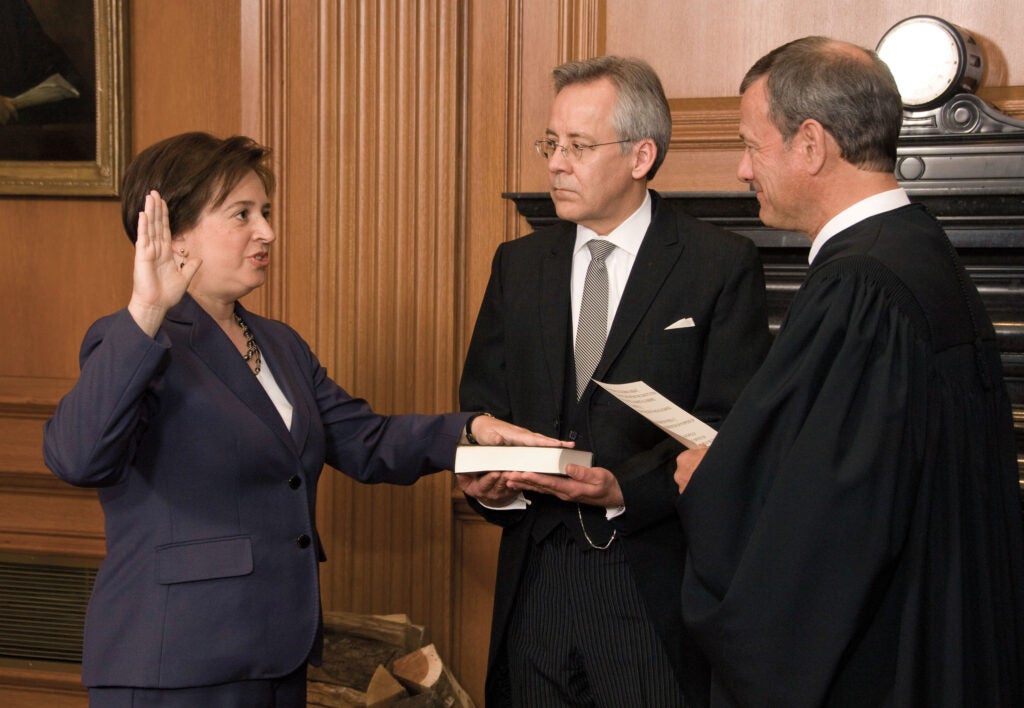 On the Court: The ‘10th justice’ becomes the 9th - Harvard Law School ...