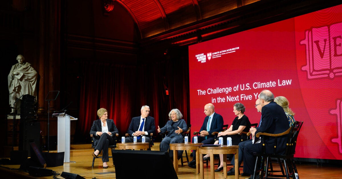 Environmental law experts ‘way more optimistic’ than expected - Harvard ...