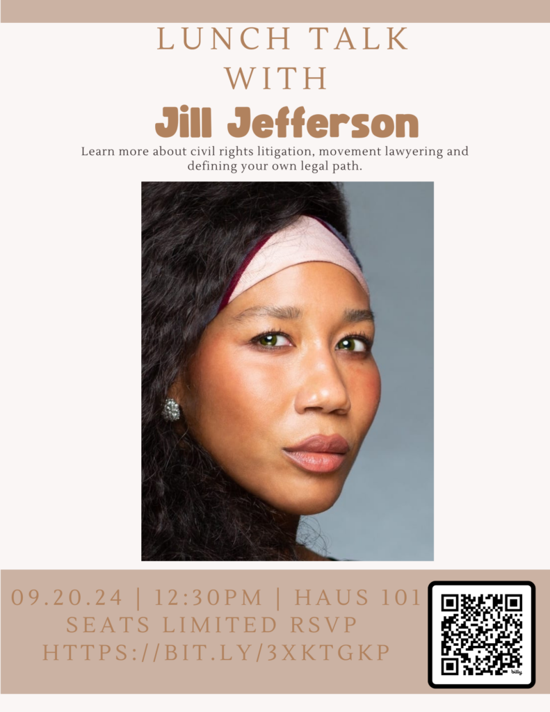 Lunch Talk with Jill Jefferson - Harvard Law School | Harvard Law School