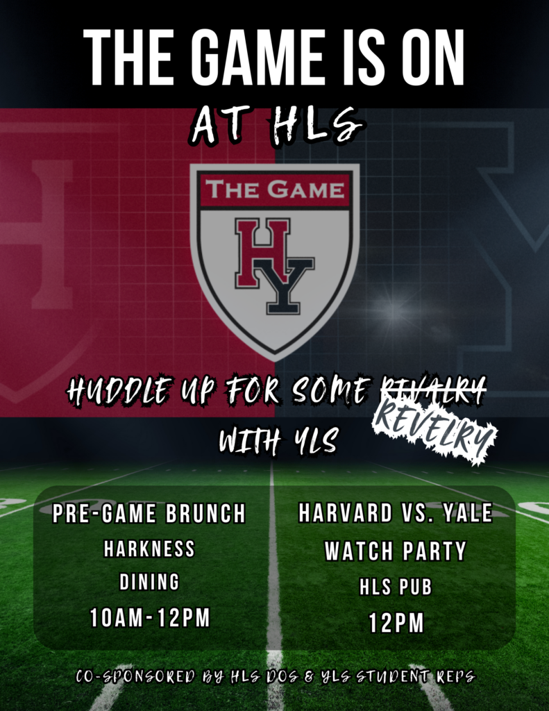 Harvard vs. Yale at HLS - Harvard Law School | Harvard Law School
