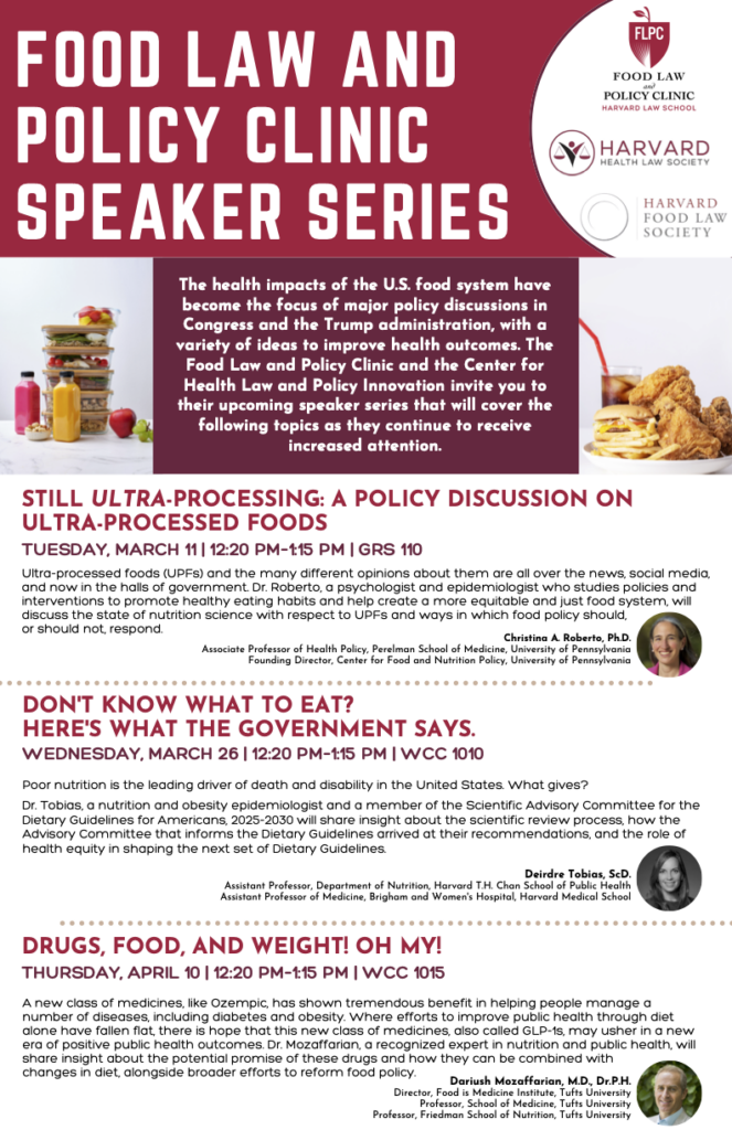 Don't Know What to Eat? Here's What the Government Says. - Harvard Law ...