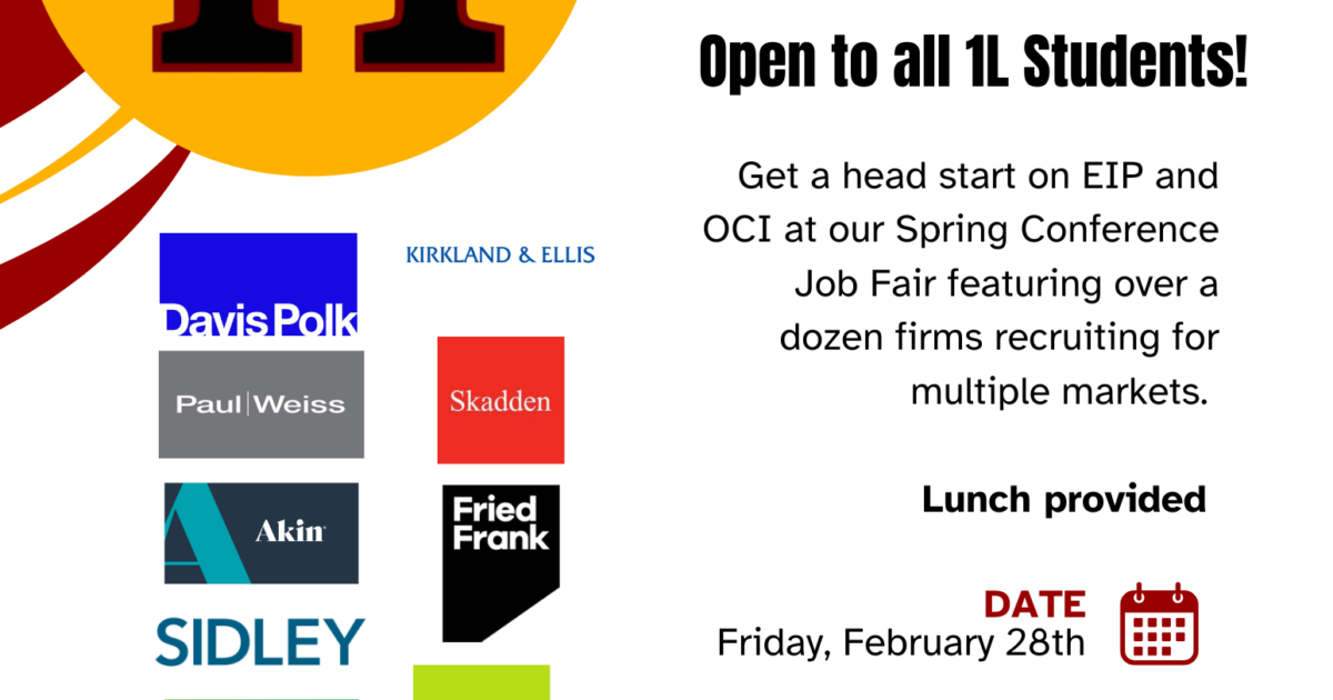 Spring Conference Job Fair - Harvard Law School | Harvard Law School