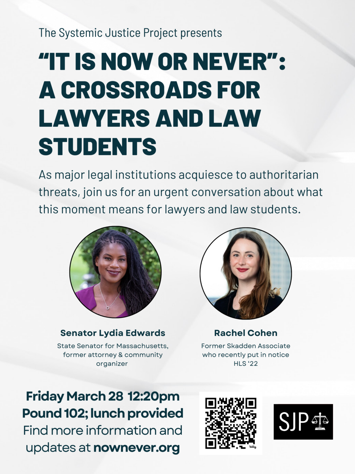 “It Is Now or Never”: A Crossroads for Lawyers and Law Students ...