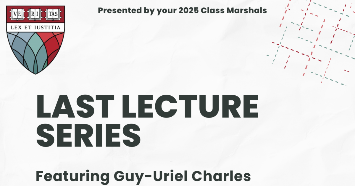 Class of 2025 Last Lecture Series featuring Professor Guy-Uriel Charles ...