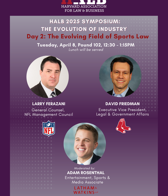 HALB 2025 Symposium: The Evolution of Industry (Day 2: The Evolving ...