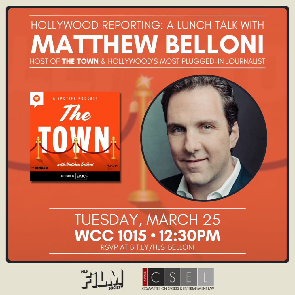 Hollywood Reporting: A Lunch Talk with Matthew Belloni (Host of The ...