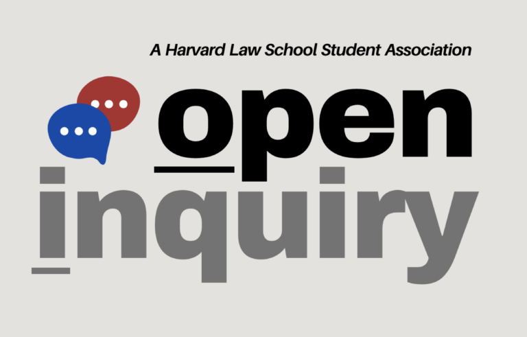 Open Inquiry Dinner & Discussion - Harvard Law School | Harvard Law School