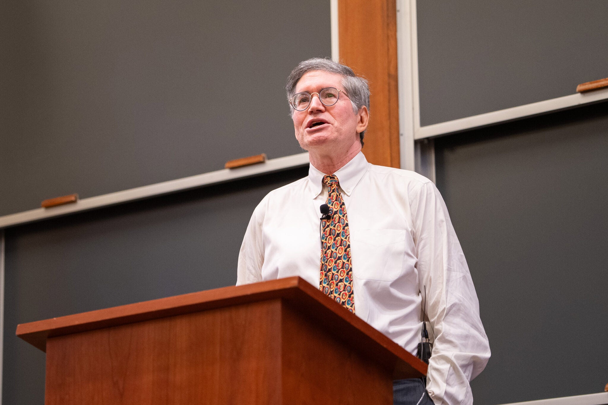 Klarman advises students to stay engaged, for democracy's sake ...