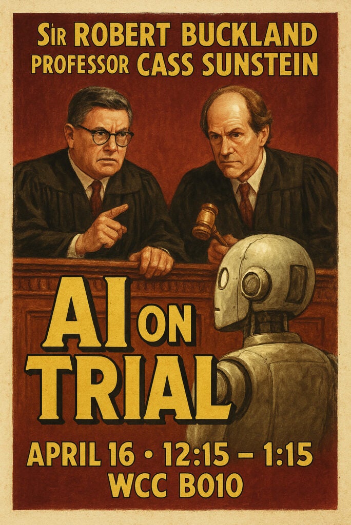 "AI on Trial: Can Algorithms Make Fair Decisions?" with Professor Cass ...