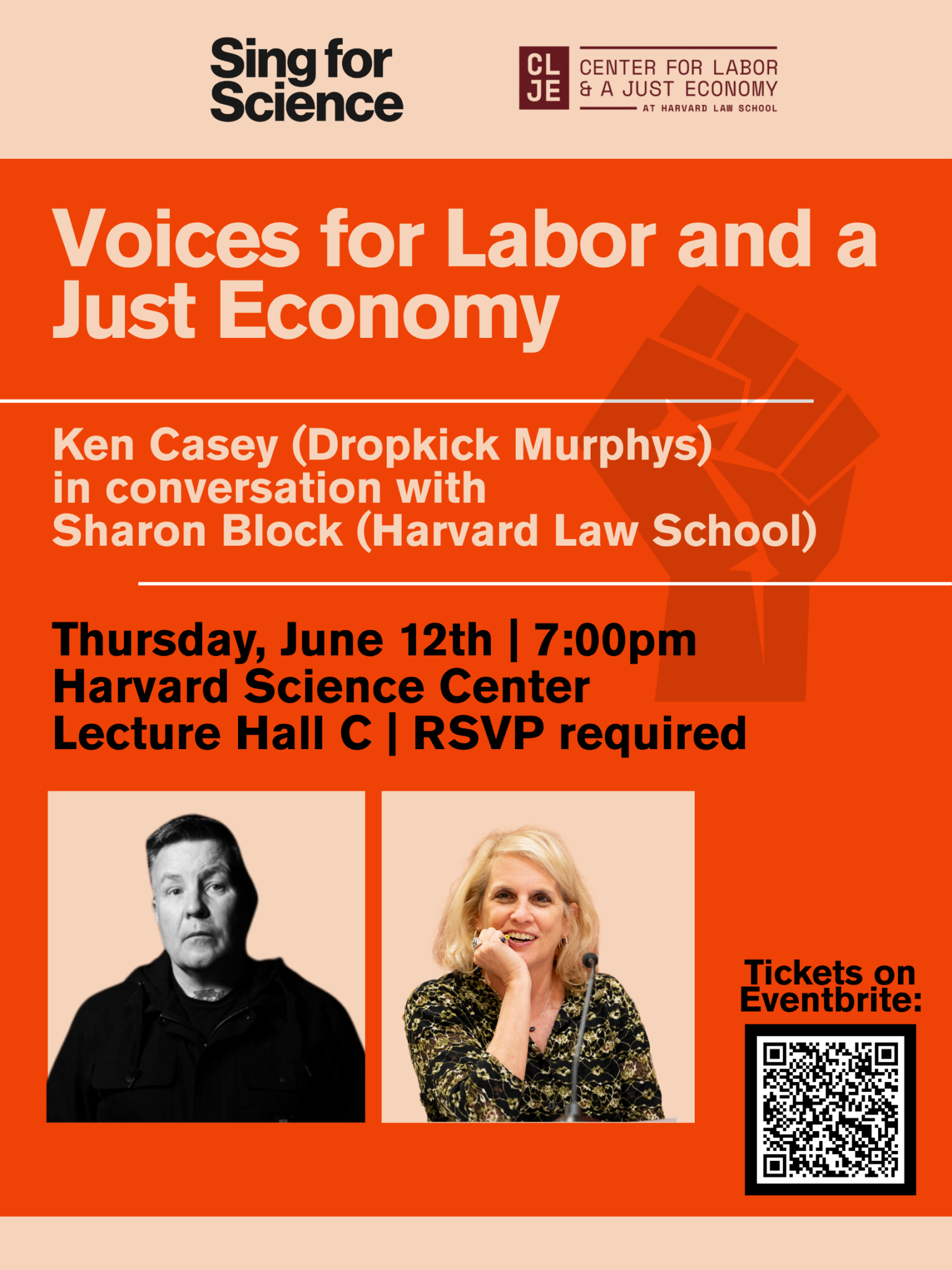 Voices for Labor and a Just Economy - Sing for Science: Ken Casey and ...