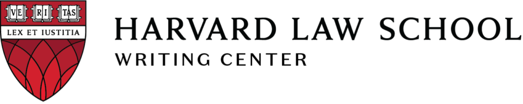 The HLS Writing Center Opens for Fall 2025 - Harvard Law School ...