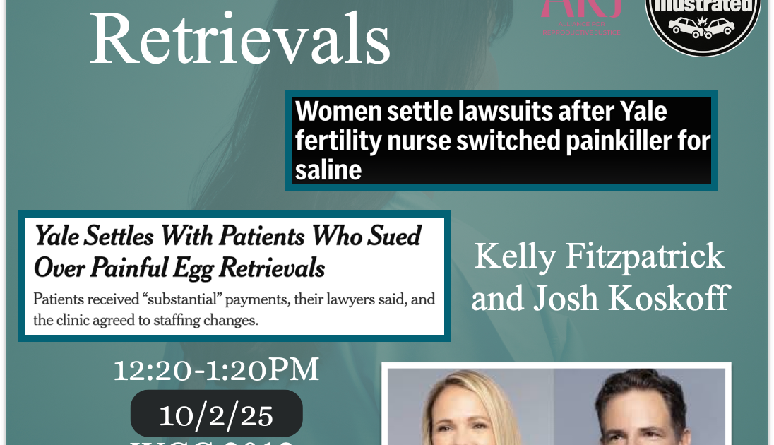 Lunch Talk about “The Retrievals” case with Kelly Fitzpatrick and Josh ...