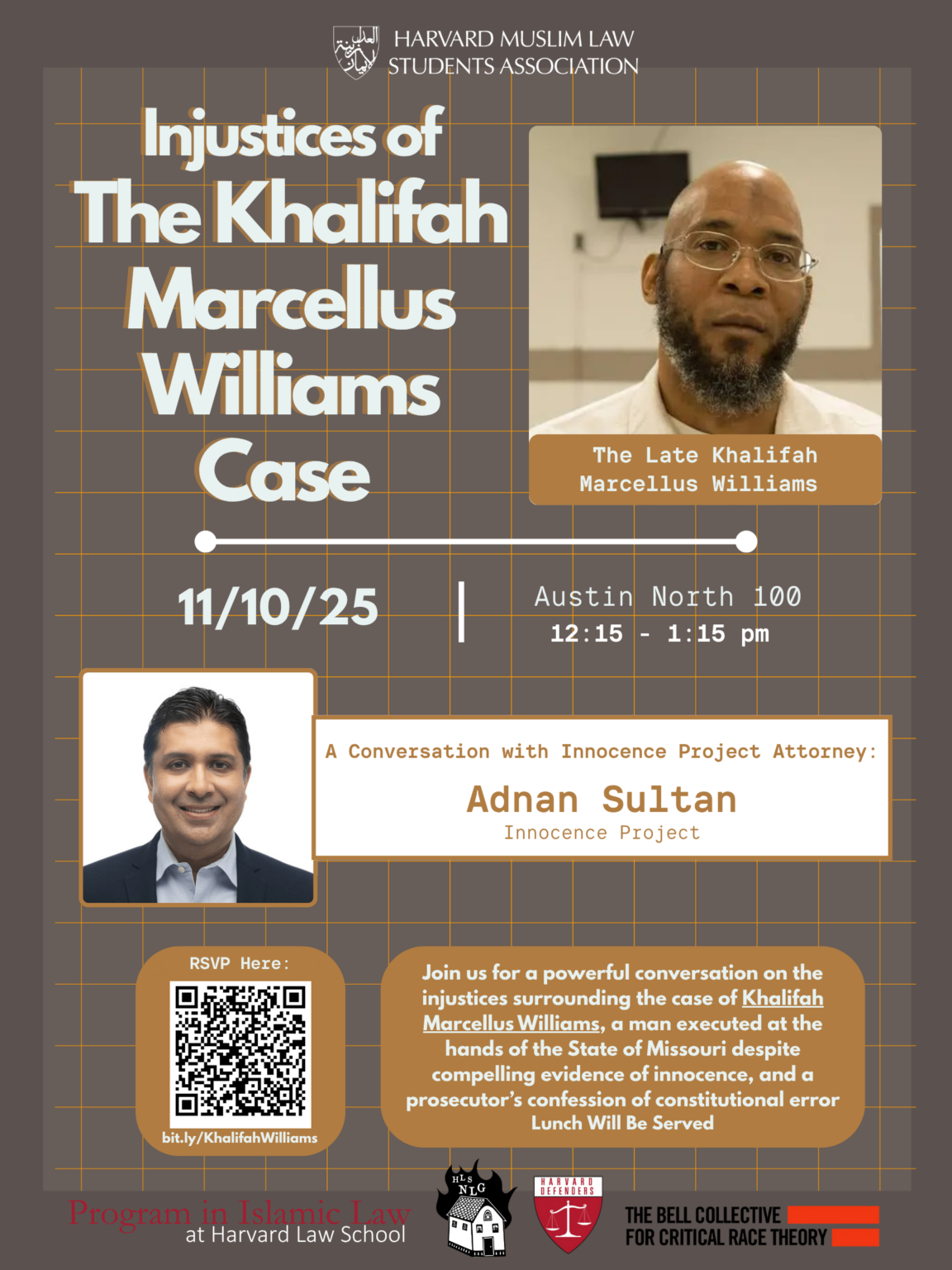 Injustices of the Khaliifah Marcellus Williams Case: A Conversation ...