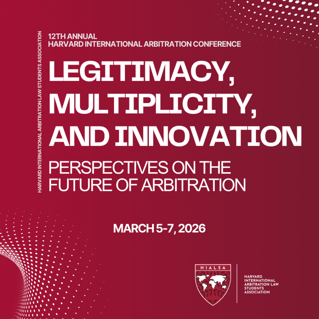 12th Harvard International Arbitration Conference - Day 2 - Harvard Law ...