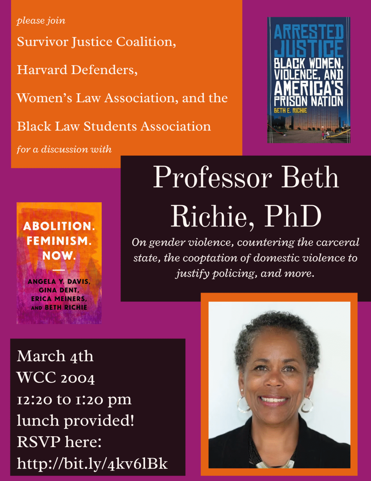 Professor Beth Richie, PhD - Harvard Law School | Harvard Law School