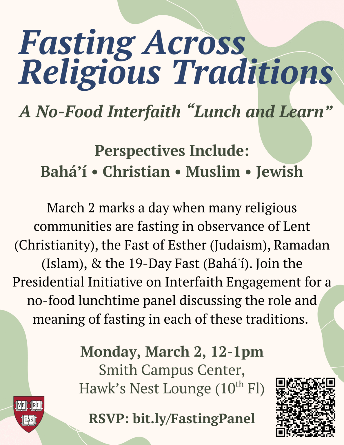 Lunchless “Lunch & Learn”: Fasting Across Religious Traditions ...
